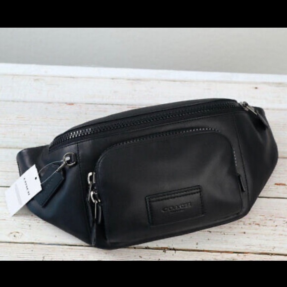 Coach | Bags | Coach C276 Leather Track Belt Waistbag Fanny Pack | Poshmark